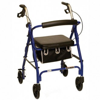Junior Aluminum Rollator with Loop Brakes — Medsupplynow