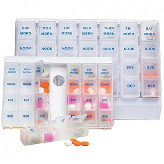 Medline Seven Day Deluxe Pill Box — Medsupplynow