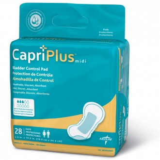 Capri Plus Bladder Control Pads (case) — Medsupplynow