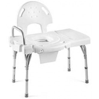 Invacare Bariatric Transfer Bench with Commode — Medsupplynow